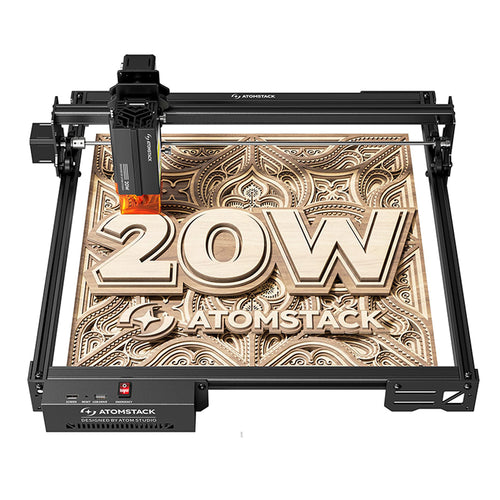 ATOMSTACK 20W Laser Engraver, A20 PRO V2 Laser Cutter, High Accuracy L