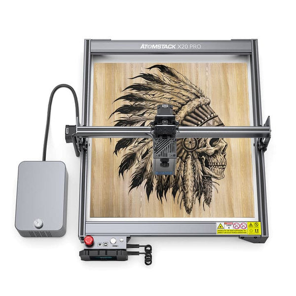 ATOMSTACK 130W X20 Pro -The World's First 20W Laser Output Engraver
