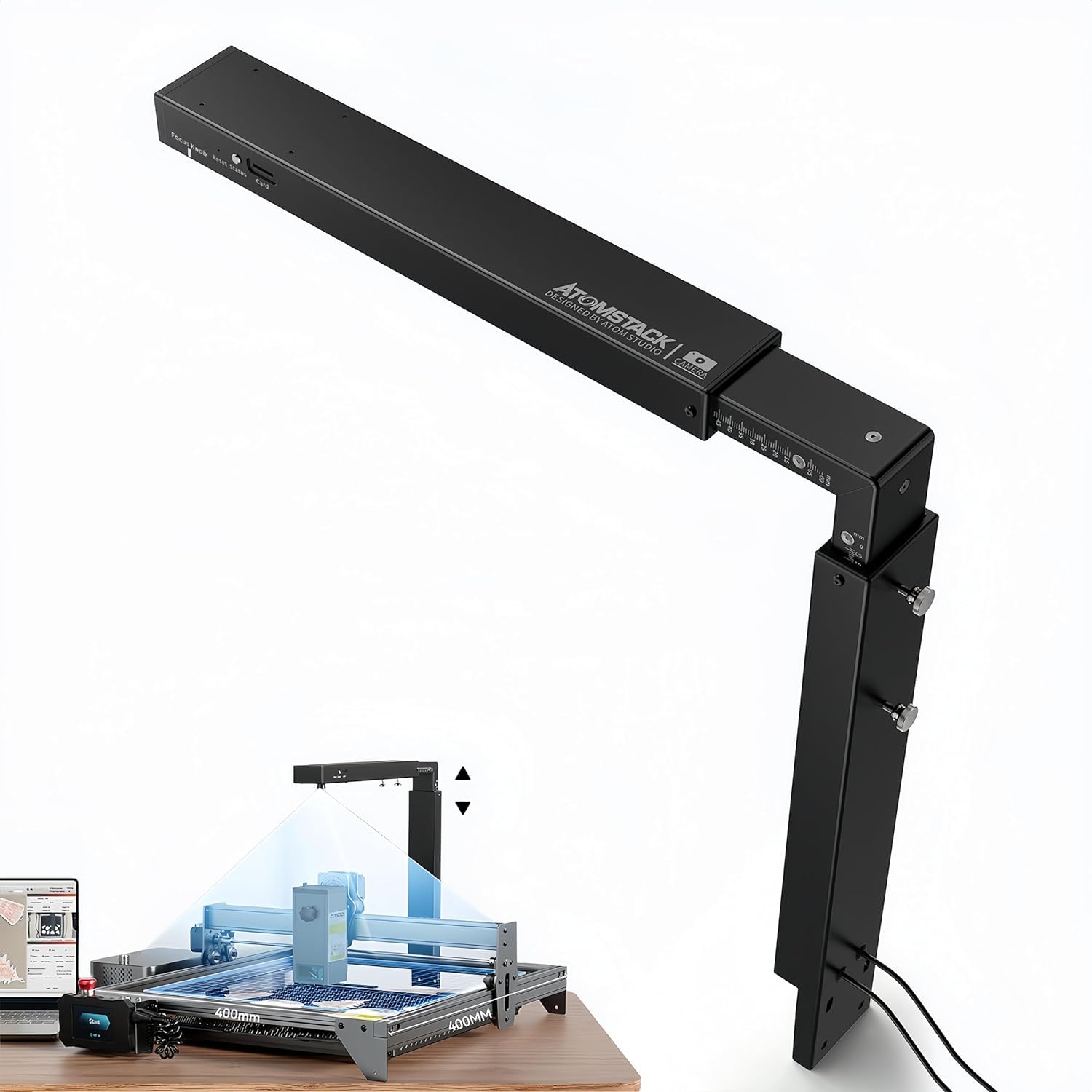 ATOMSTACK A70 X70 Pro 70W laser Engraver With F3 Matrix Table 60L/min