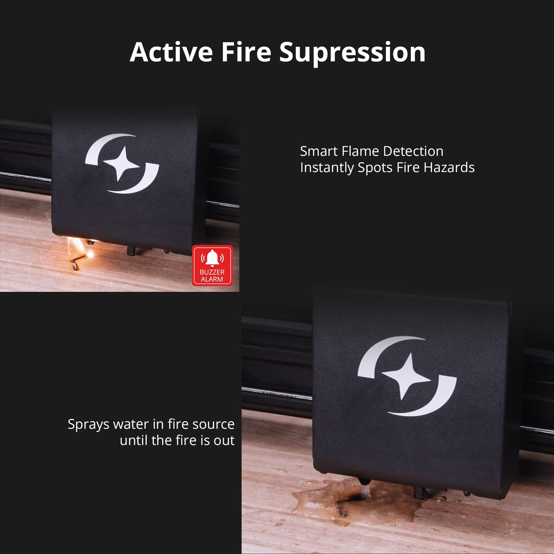 ATOMSTACK Hurricane 55W Large Area 500x300mm Desktop CO2 Laser Engravi