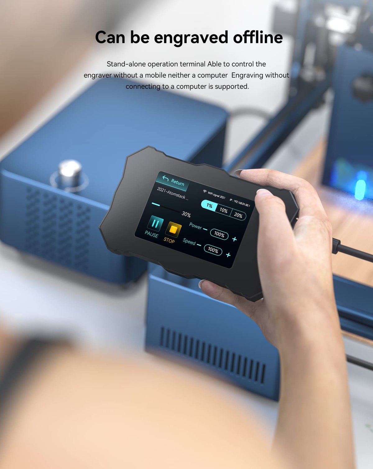 ATOMSTACK A20 X20 S20 Pro Laser Engraving Machine With FB2 Protection